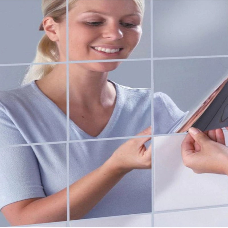 Mirror Wall Sticker - Etsy