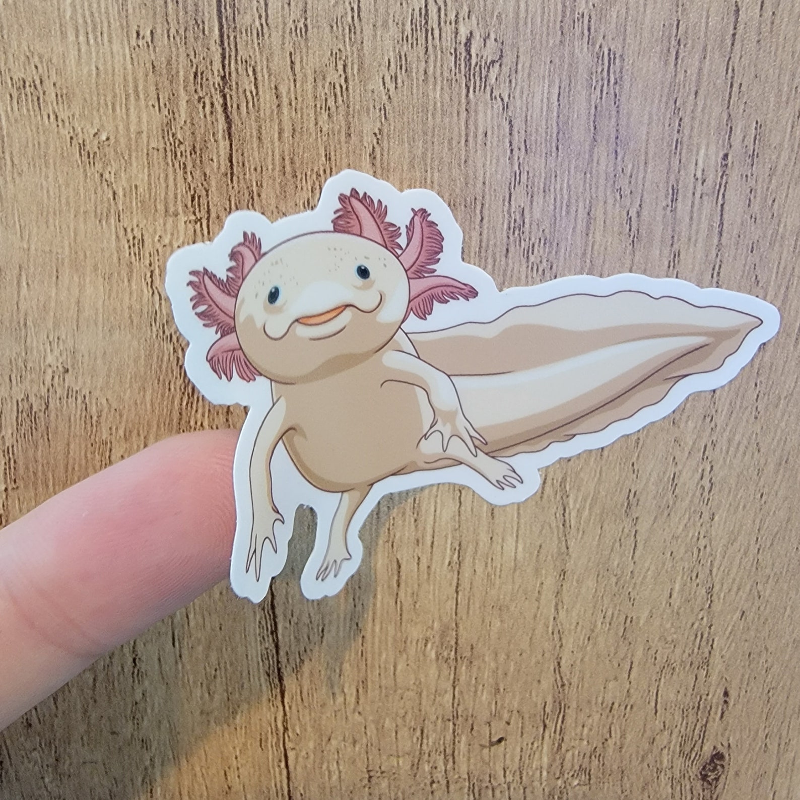 Minecraft 8-bit Axolotl Sticker - 4 Pack High Quality Vinyl 3" Axolotl ...