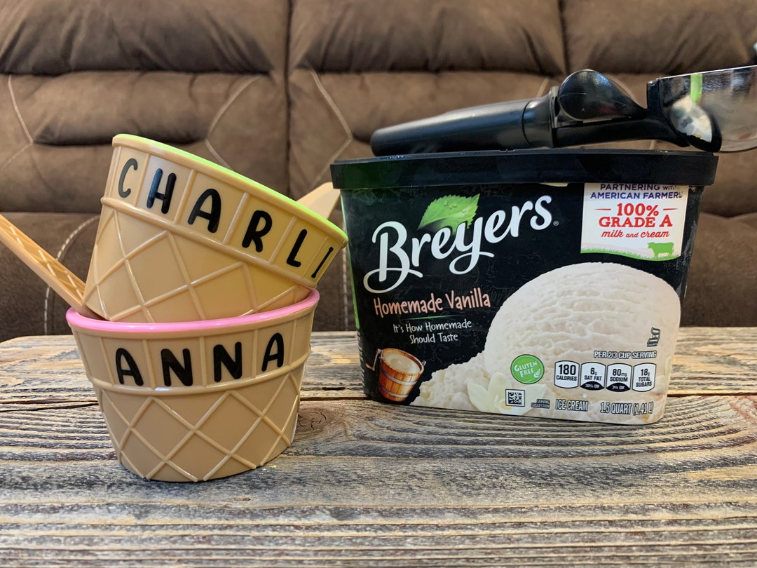 Personalized Ice Cream Bowls! - Etsy