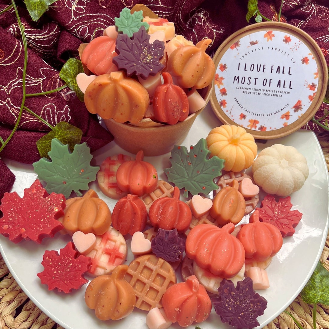 I Love Fall Most of All Wax Melts, Pumpkin Chai Wax Melts, Fall Decor ...
