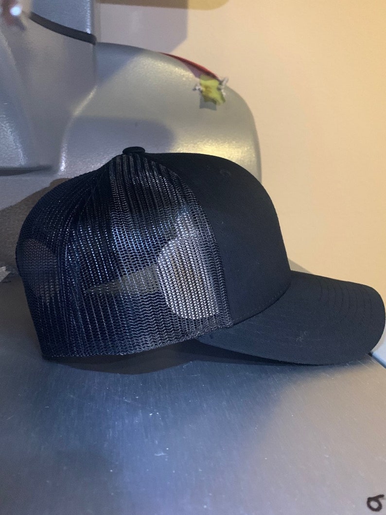 Lotus Flower, Lotus, Embroidery Trucker Hat, Yupoong Hat, Adjustable ...