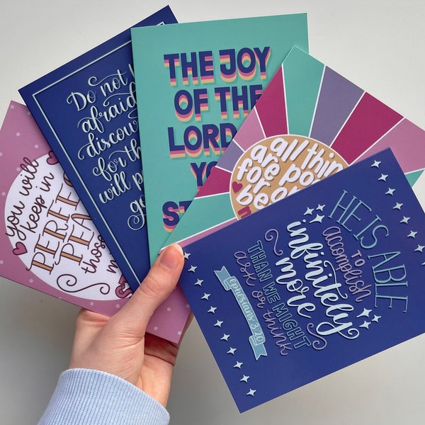 Bible Greeting Card - Etsy