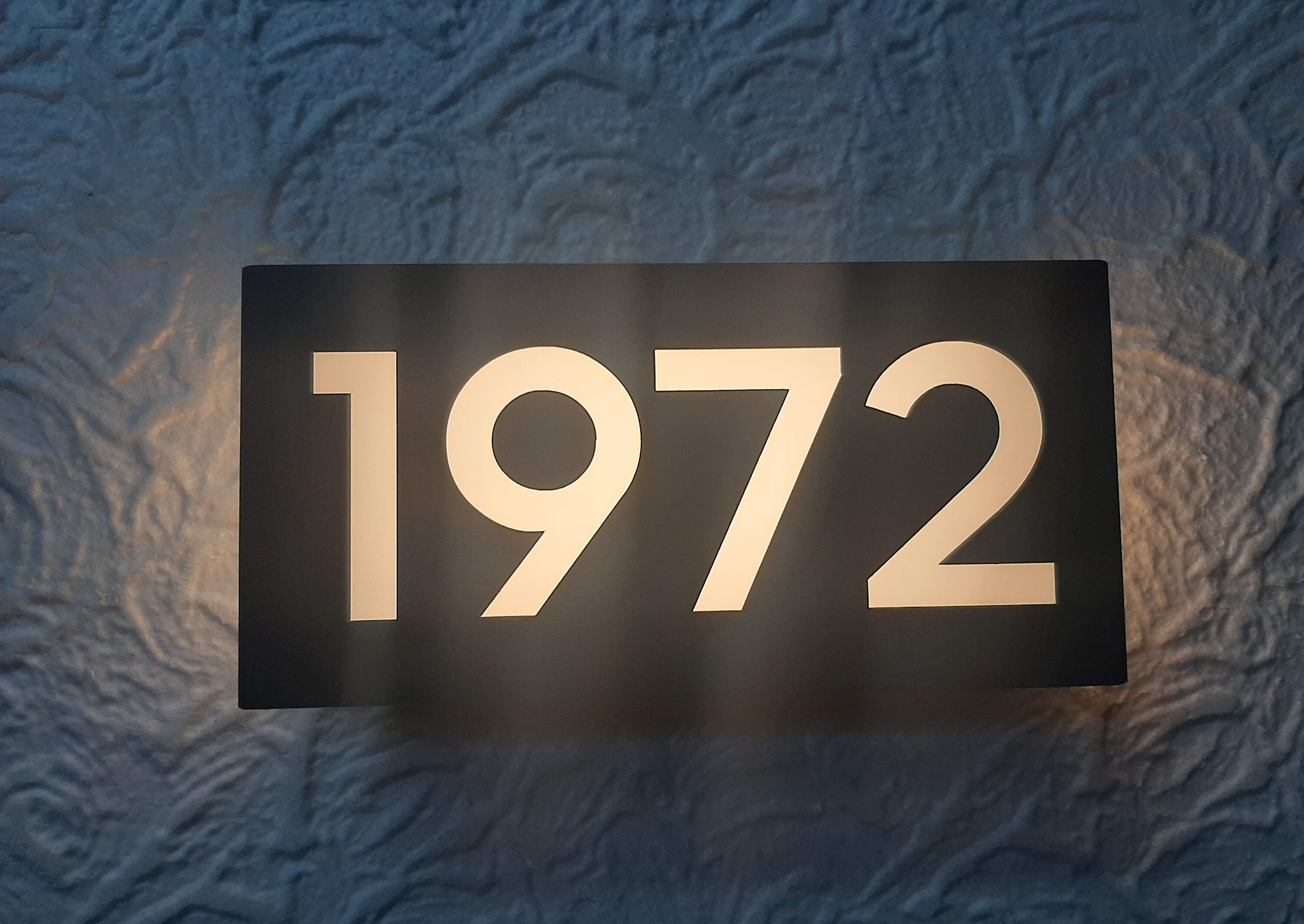 Illuminated LED Custom Rectangle Door Number Sign - 10" X 5" - Etsy