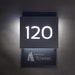 Illuminated LED Custom Indoor Logo Engraved Door Number Sign, for ...