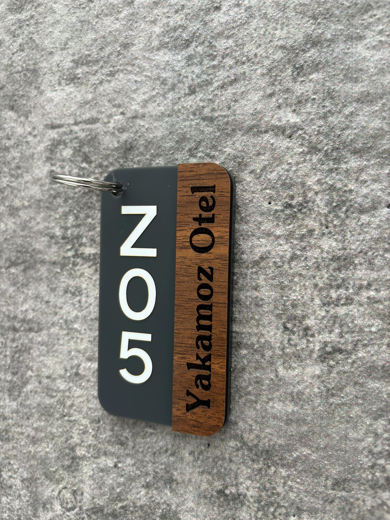 Customizable Hotel Keychain, Engraved Hotel Room Keychain, Keychain ...