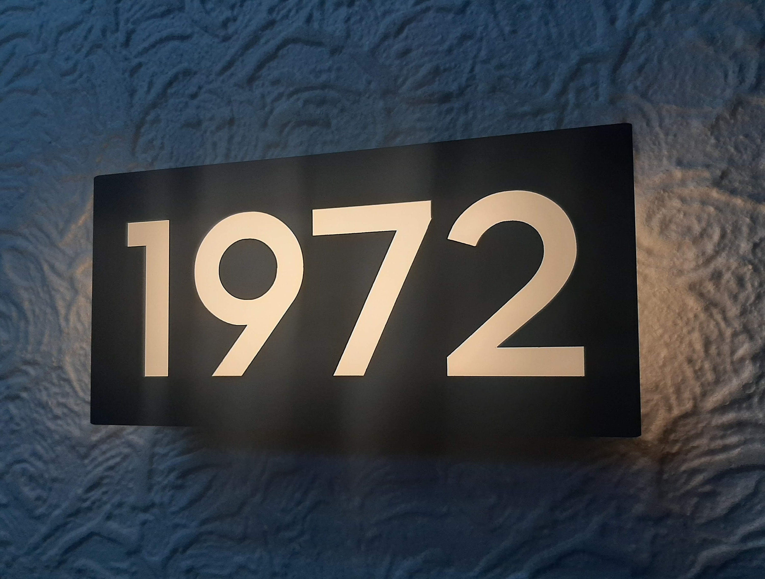 Illuminated LED Custom Rectangle Door Number Sign - 10" X 5" - Etsy