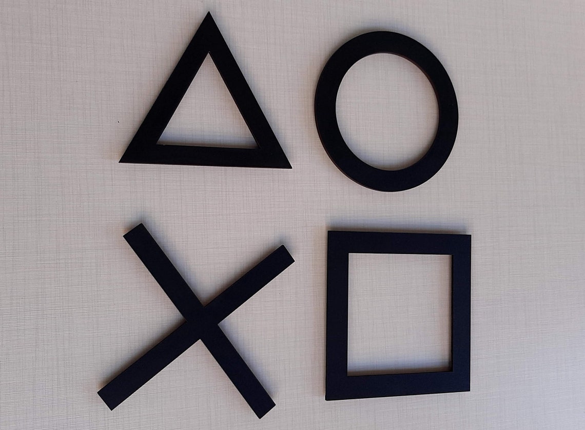 Playstation MDF Wood Wall Decor, Playstation Wall Art, PS Wall Sign ...