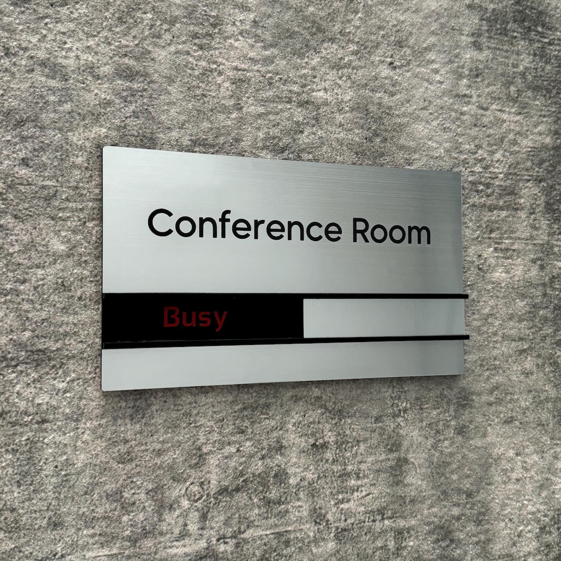 Can Be Moved Custom Busy - Available Conference Room Door Sign ...