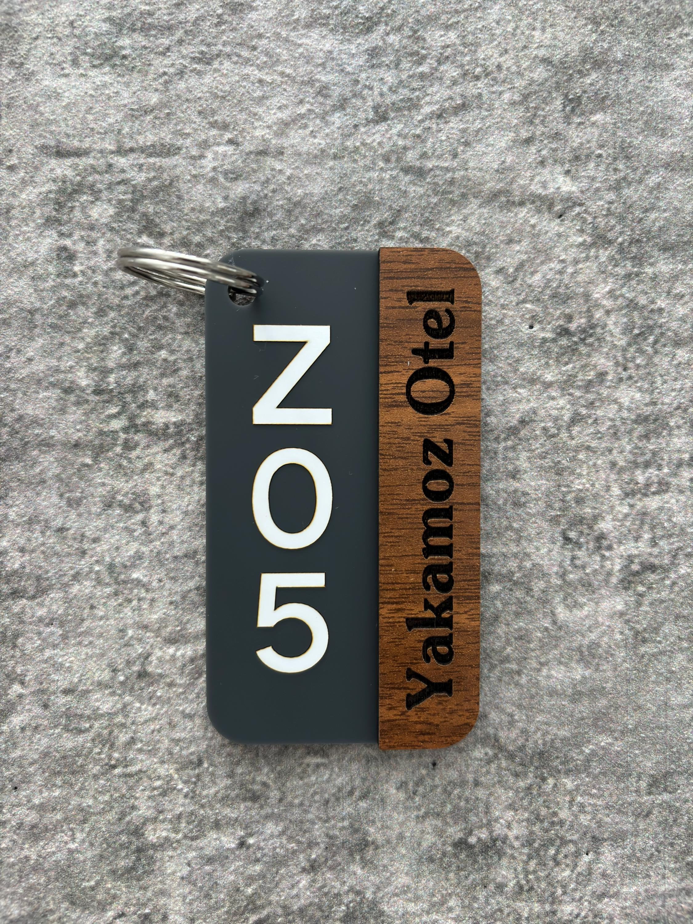 Customizable Hotel Keychain, Engraved Hotel Room Keychain, Keychain ...