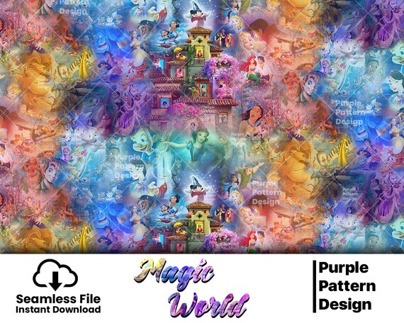 Digital Seamless Patterns Sublimation Paper Sublimate File Etsy