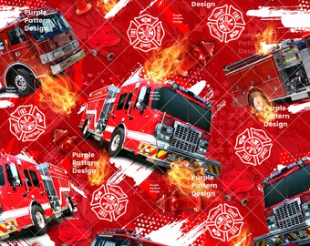 Fireman Fire Truck | Etsy