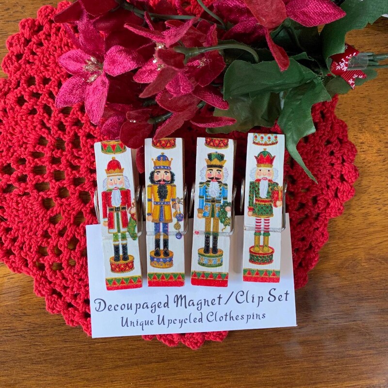 Decoupage Magnets - Etsy