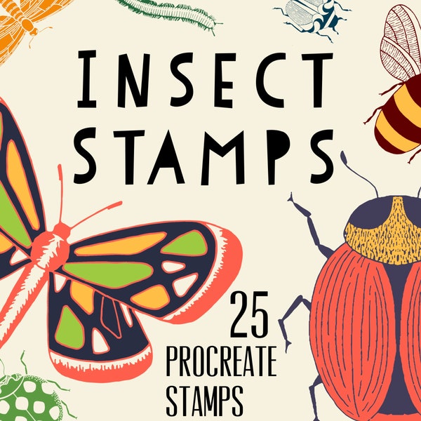 Bug Stamps - Etsy