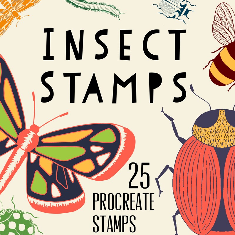 Bug Stamps - Etsy