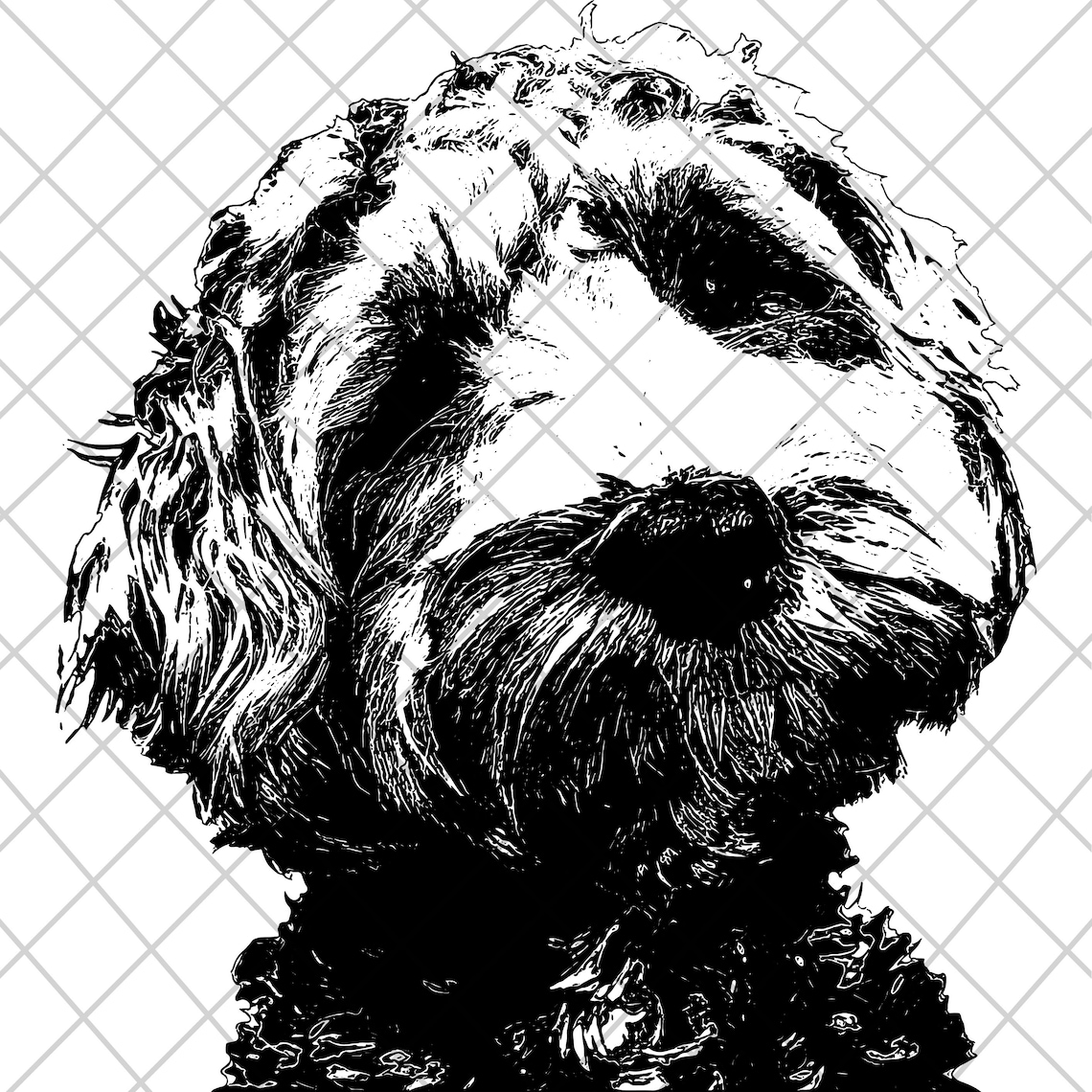 Goldendoodle SVG, Dog Silhouettes, Dogs SVG, Vector File, Instant ...