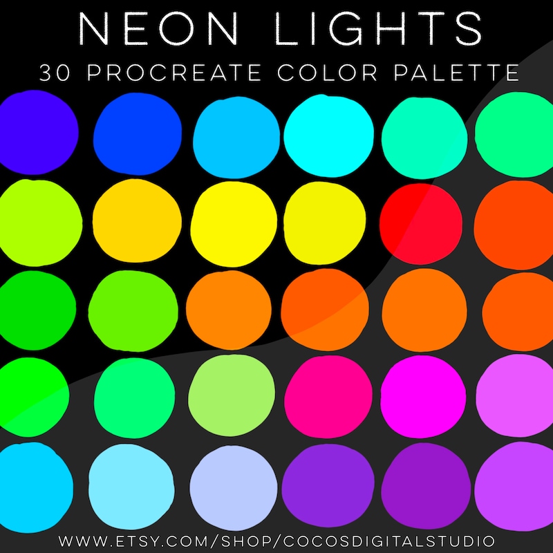 Neon Color - Etsy
