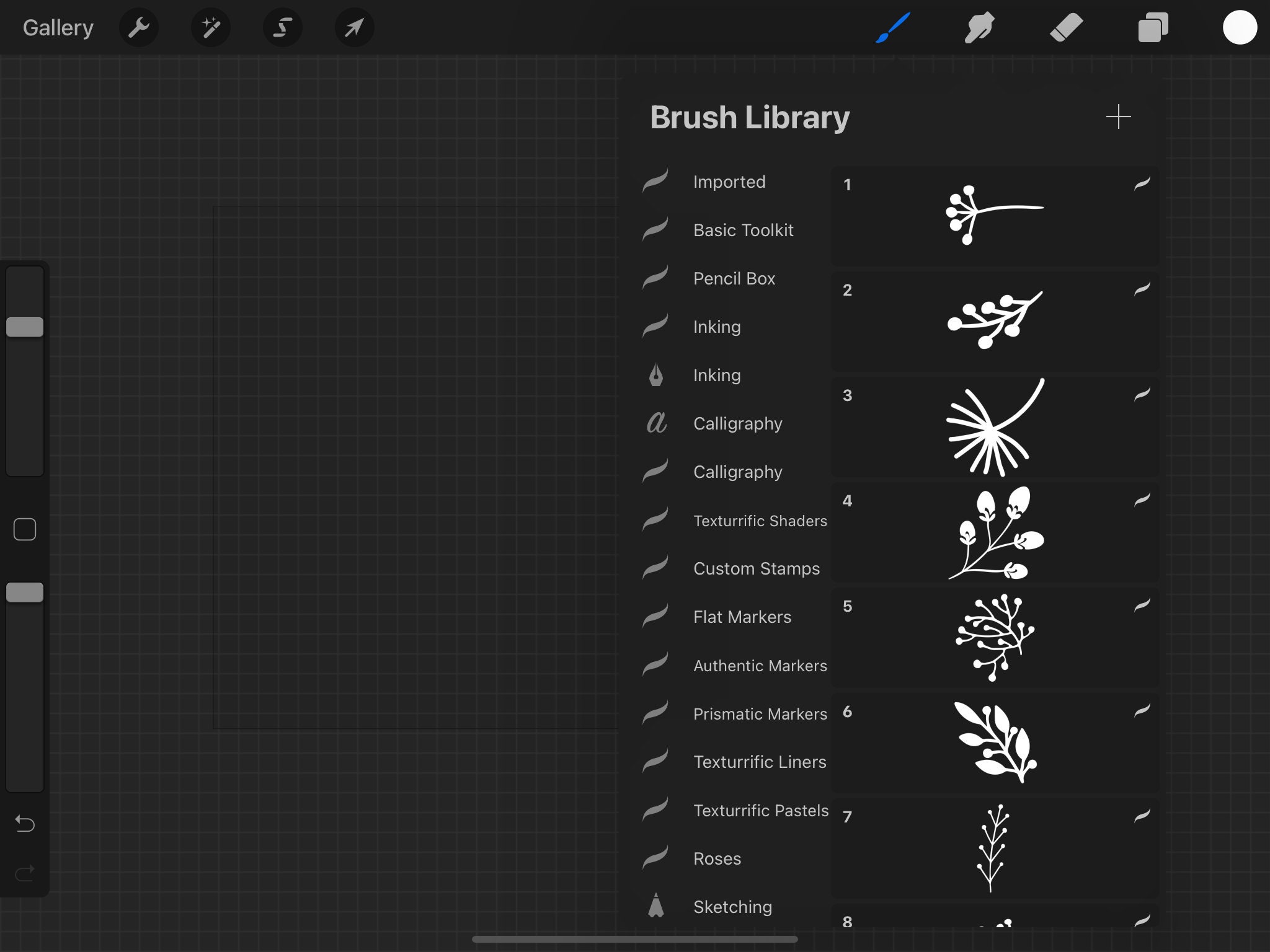 Procreate Leaf Stamps Procreate Botanical Stamps / Doodle - Etsy