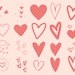 Procreate Heart Stamps, 35 Procreate Brushes, Hearts Procreate Stamp ...