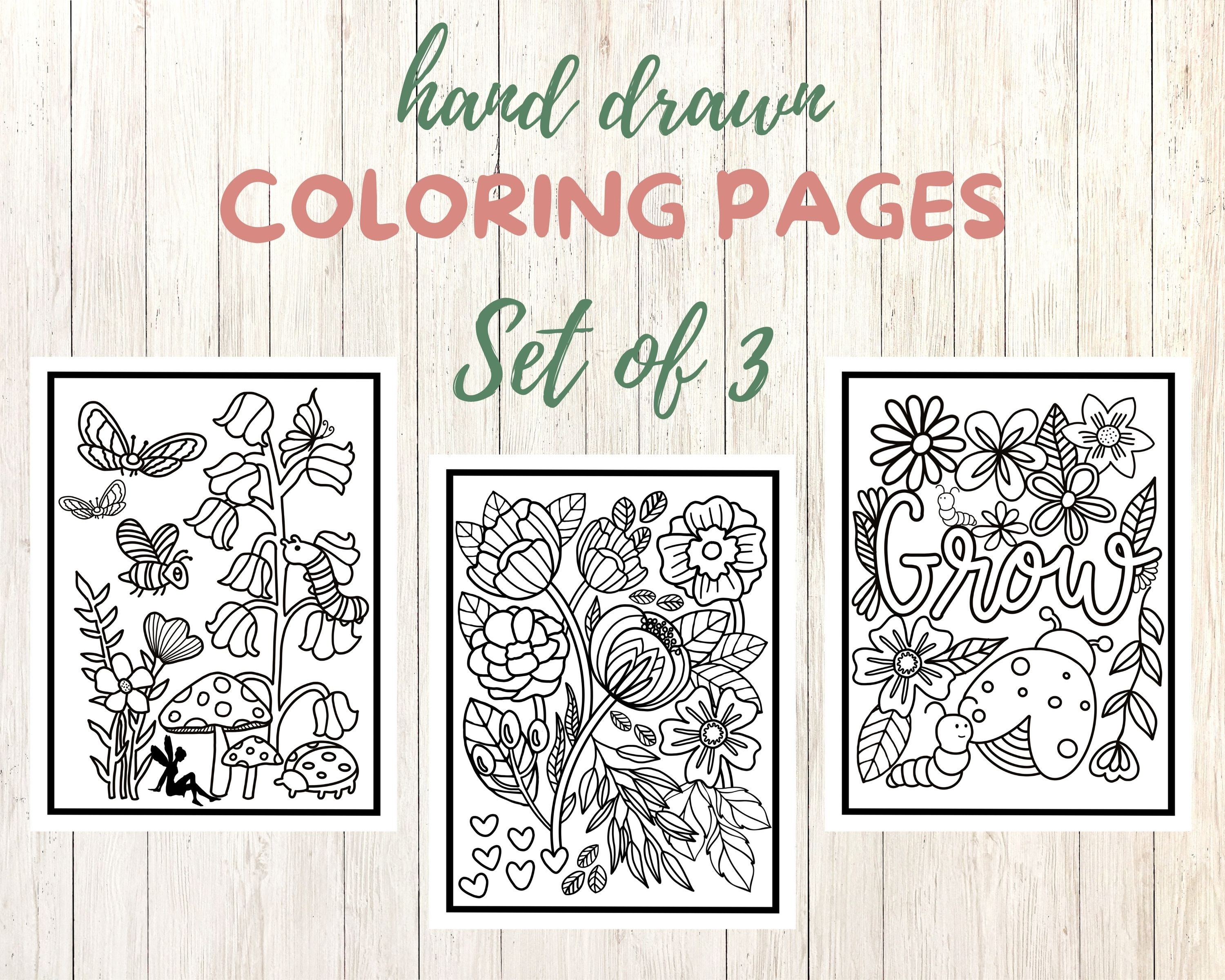 Hard Flower Coloring Pages To Print