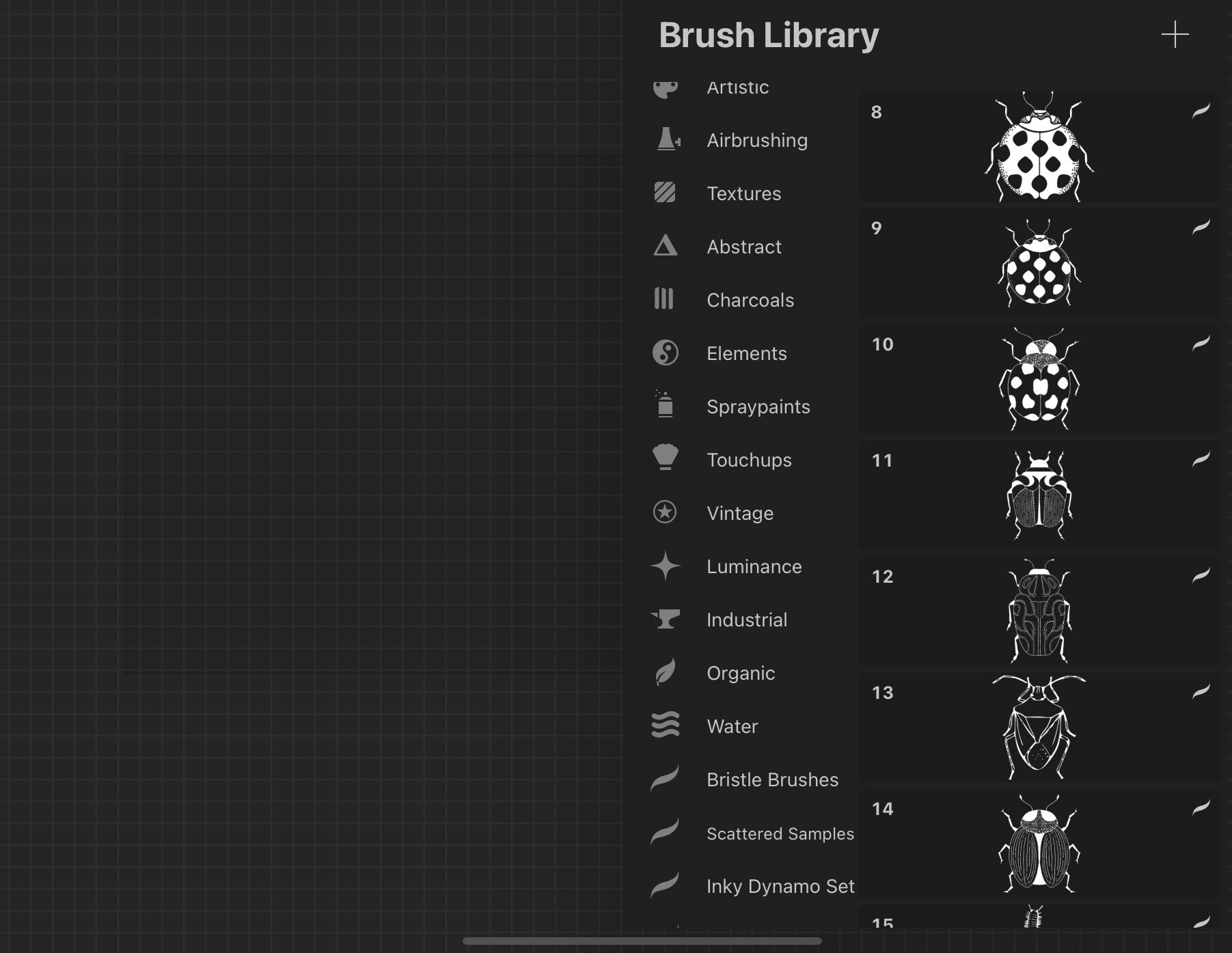 Procreate Bug Stamps Procreate Insect Stamps Procreate Outdoor Stamps ...