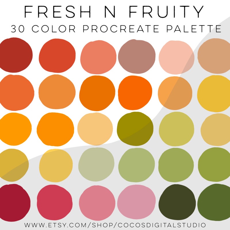 Fruit Palette - Etsy