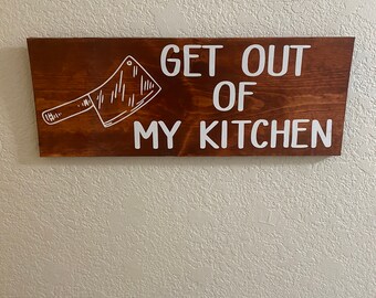 Get Out of Kitchen - Etsy