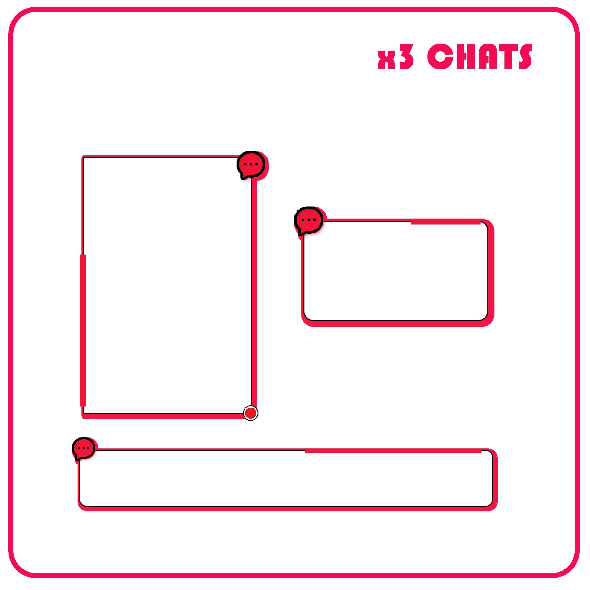 Animated Neo Glitch Overlay Twitch Stream Pack / Futuristic Retro ...