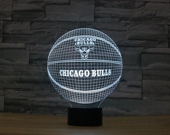 Bulls Basketball | Etsy