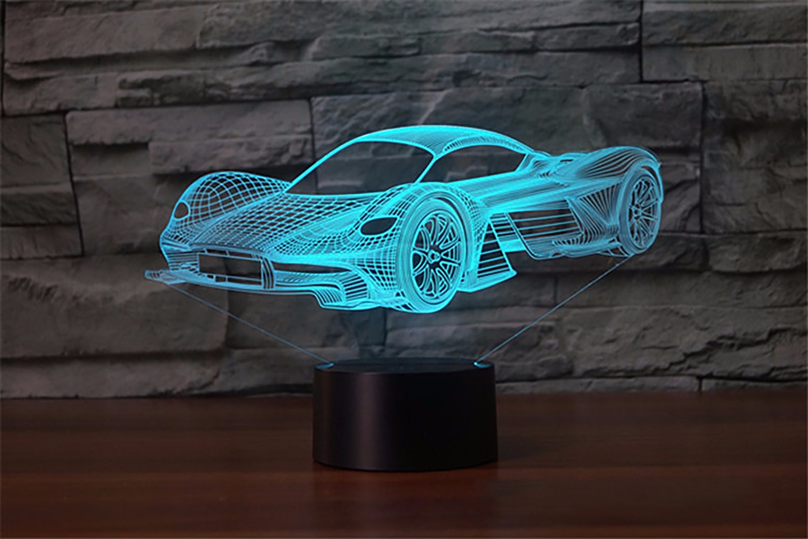 Lamborghini Sports Car 3D LED Lamp Sports Car 7 Colors | Etsy