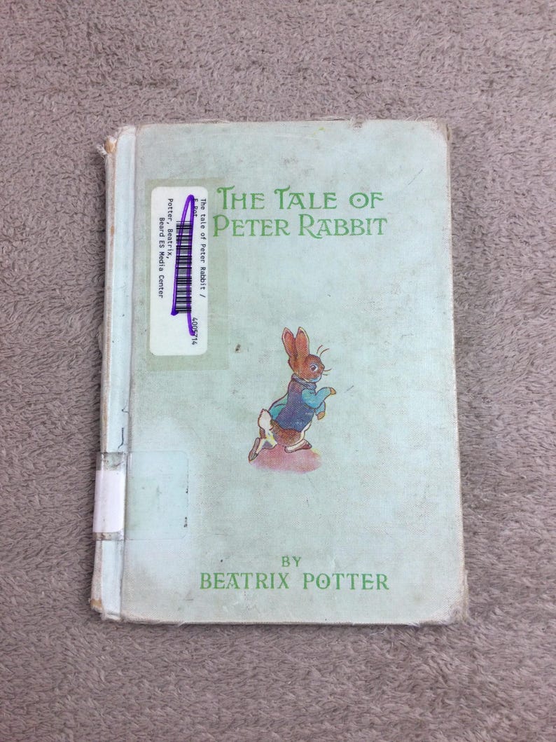 The Tale of Peter Rabbit by Beatrix Potter, 1965 Vintage Childrens Book ...