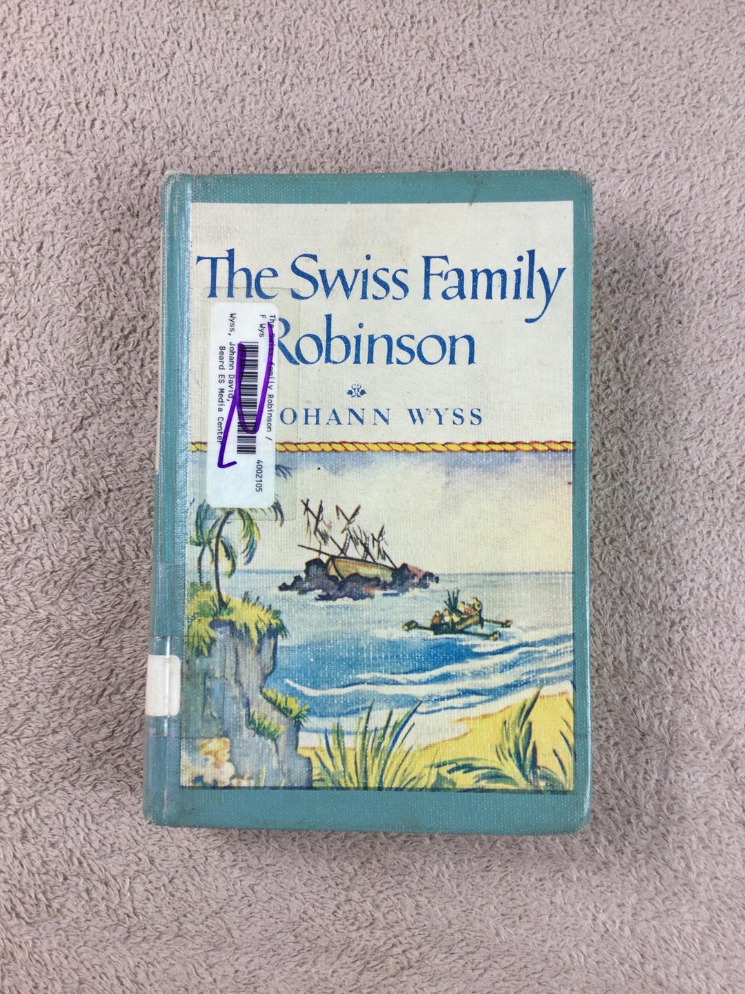 The Swiss Family Robinson by Johann Wyss, Vintage Childrens Classic ...