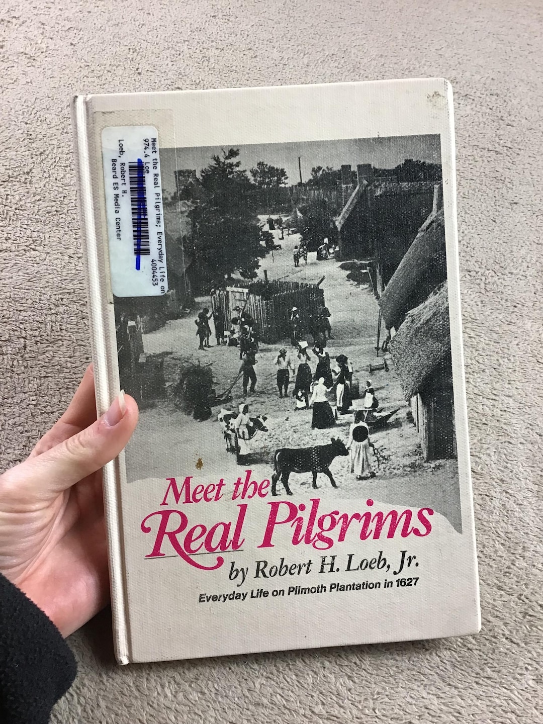 Meet the Real Pilgrims by Robert H. Loeb Jr., Vintage 1979 Children’s ...