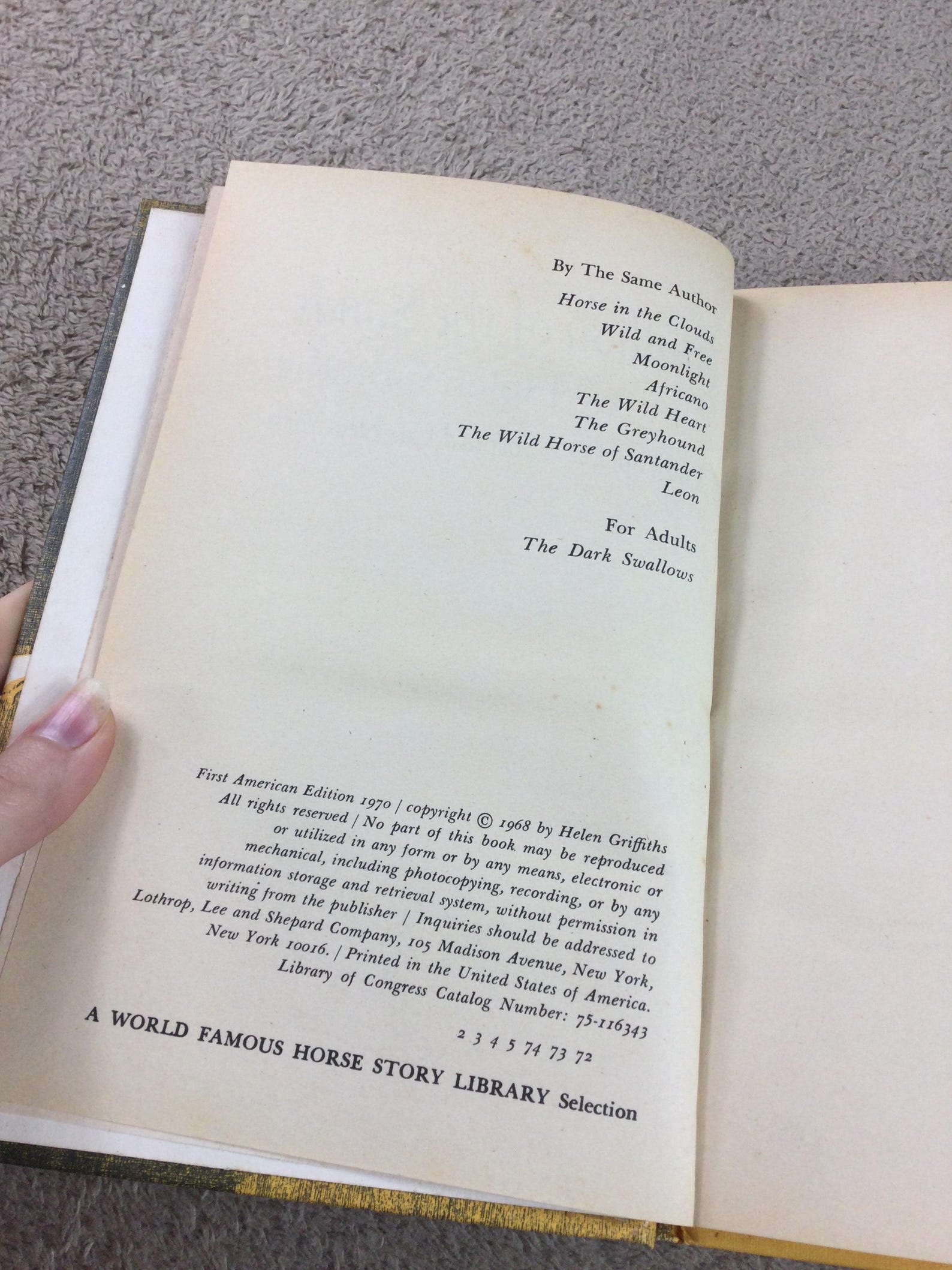 Stallion of the Sands by Helen Griffiths, Vintage Childrens Book, First ...