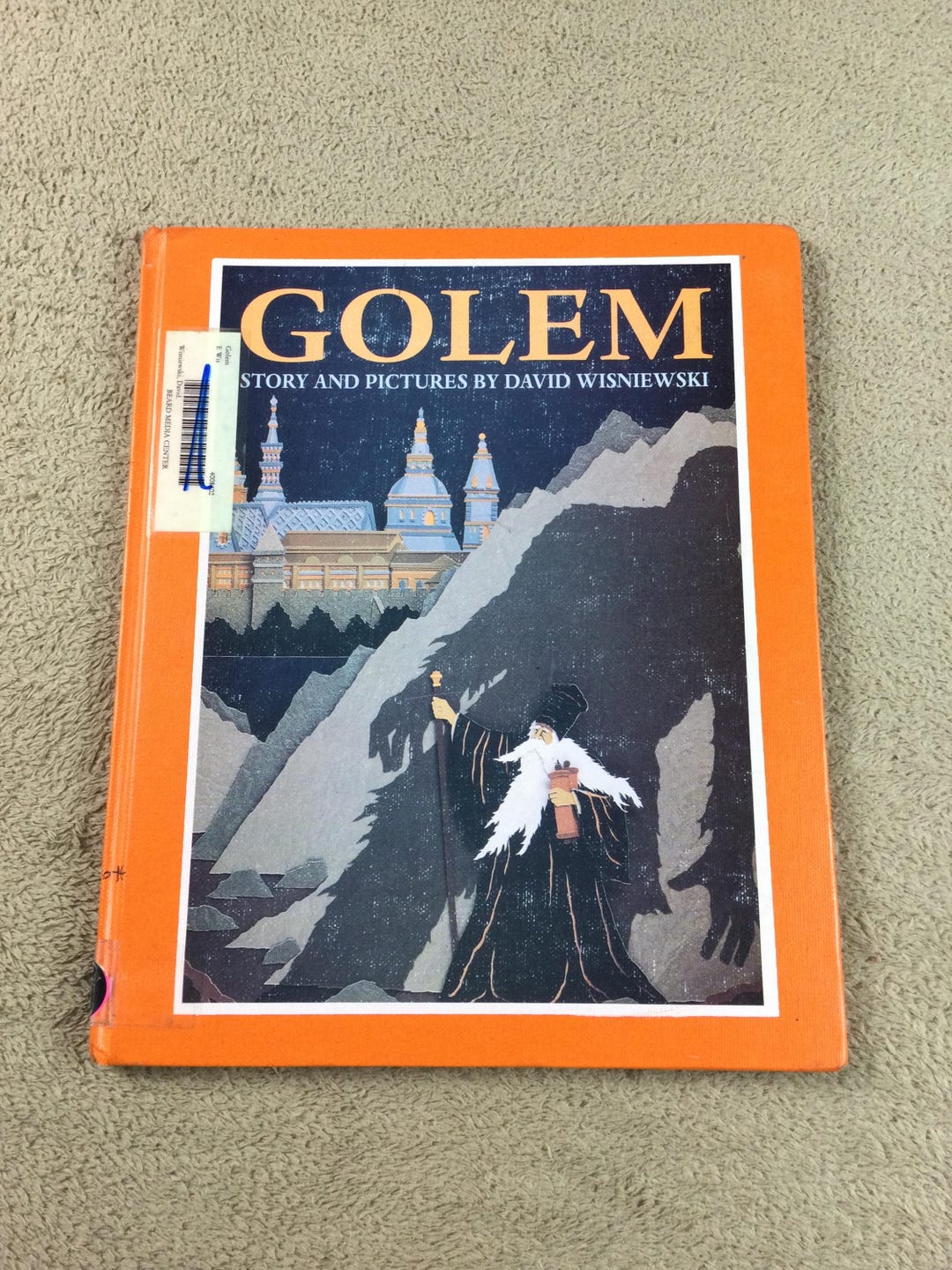 Golem by David Wisniewski, Vintage Childrens Book, Jewish Folktale ...