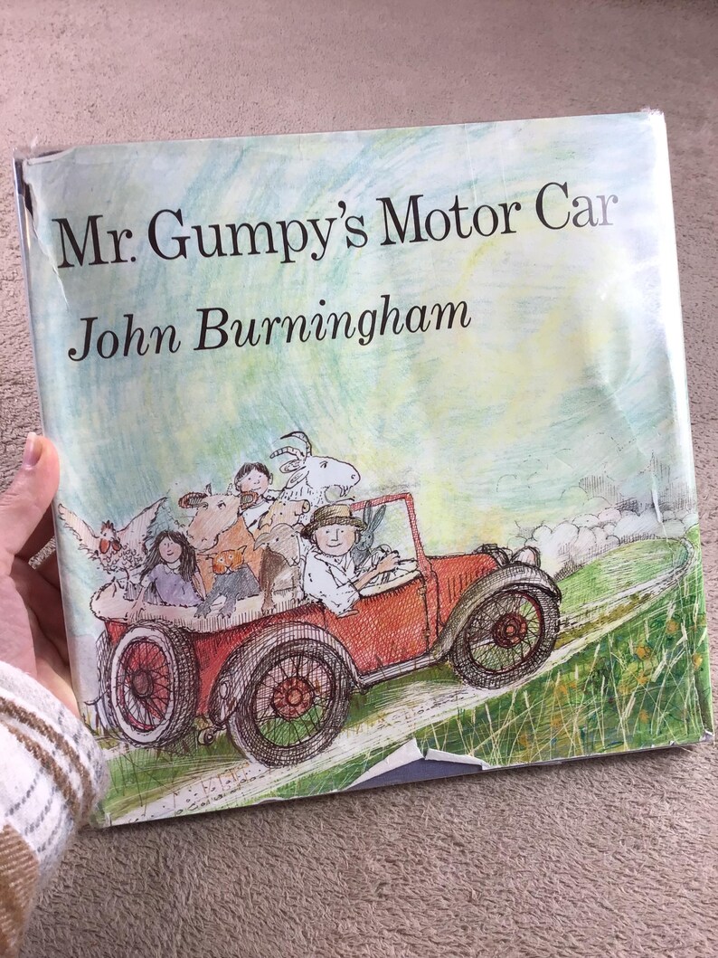 Mr. Grumpy’s Motor Car by John Burningham, Vintage 1973 Children’s ...