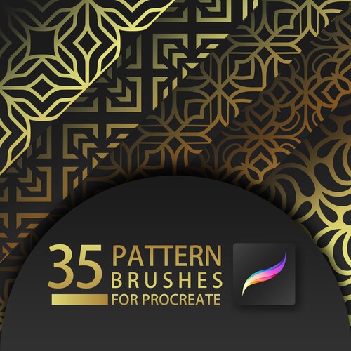 Procreate: Seamless Crosshatch Pattern Brushes | Etsy