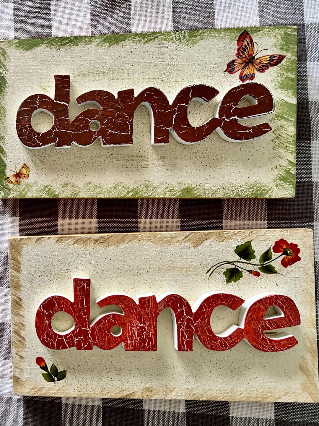 Dance Wood Sign Your Choice of Colors - Etsy