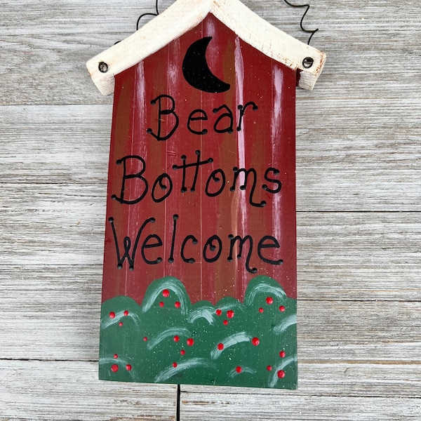 Bear Bottoms Welcome - Etsy