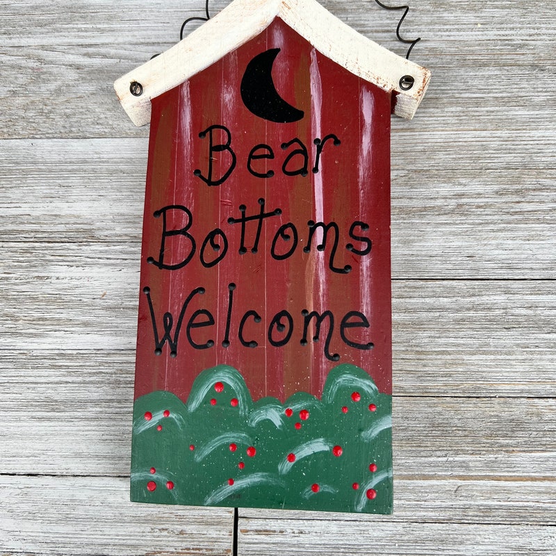 Bear Bottoms Welcome - Etsy