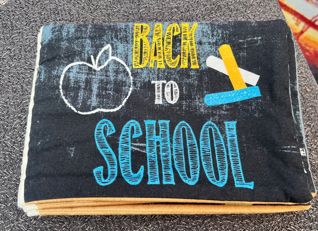 Back to School ABC Soft Storybooks - Etsy