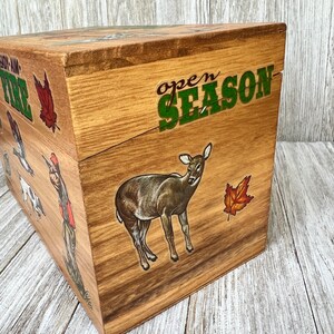 Hunting Wood Recipe Boxes in Your Choice of Design Lot #1 - Etsy