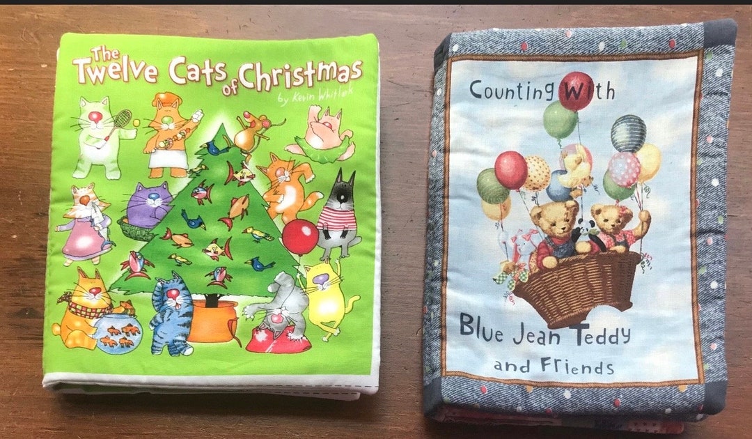 The Twelve Cats of Christmas or Blue Jean Teddy & Friends Soft ...