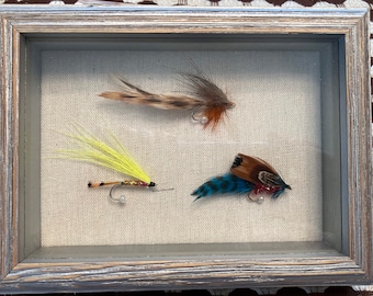Fishing Lure Shadow Box - Etsy