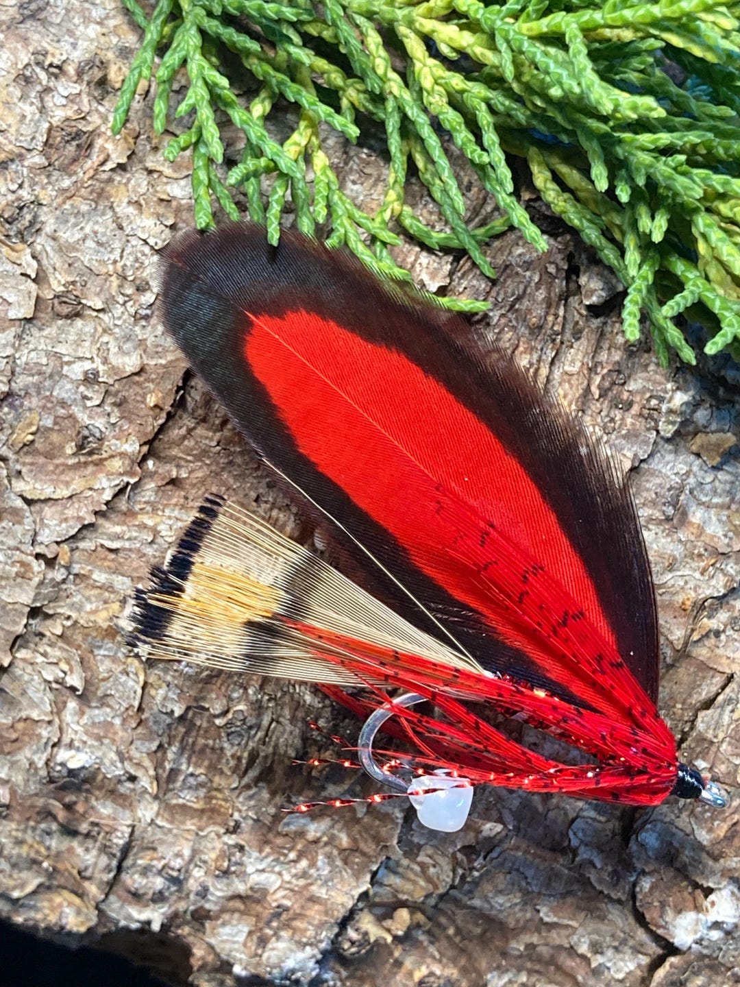 Red Wing Fly Pin - Etsy