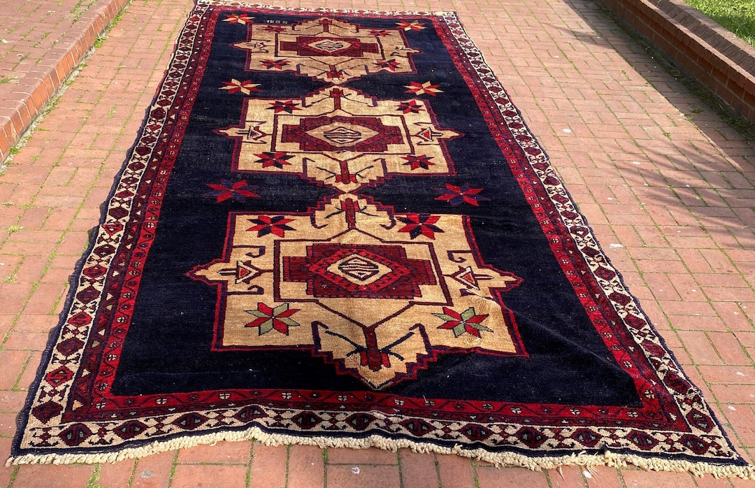 Vintage Old Style Rug, Antique Turkish Rug, Old Fashioned Rug, Area ...