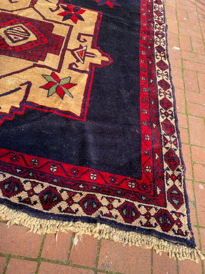 Vintage Old Style Rug, Antique Turkish Rug, Old Fashioned Rug, Area ...