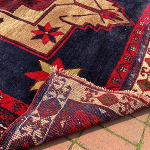 Vintage Old Style Rug, Antique Turkish Rug, Old Fashioned Rug, Area ...