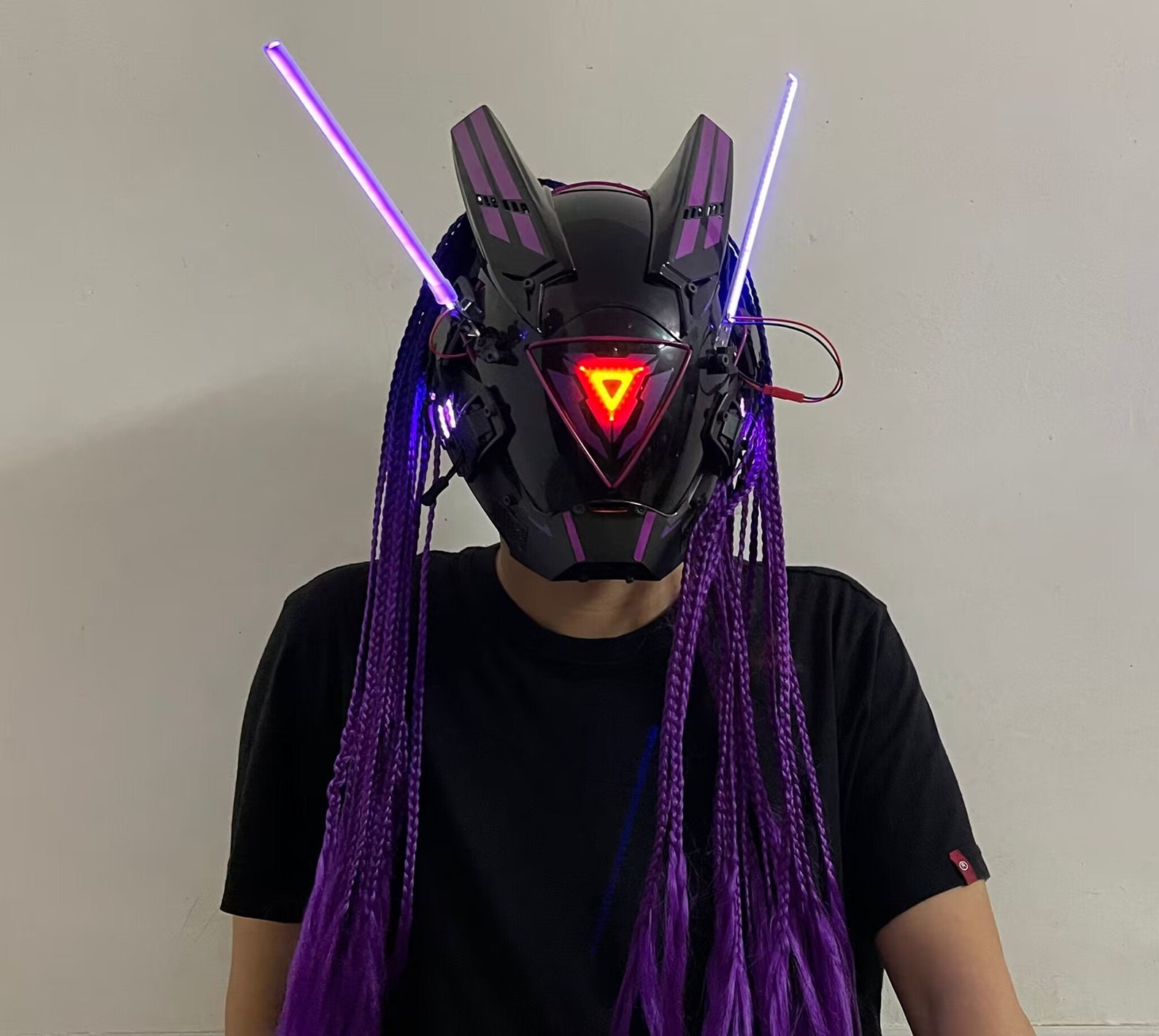 Cyberpunk 2077cyberpunkart Cosplay Mask Masquerade Mask Futuristic Mask ...