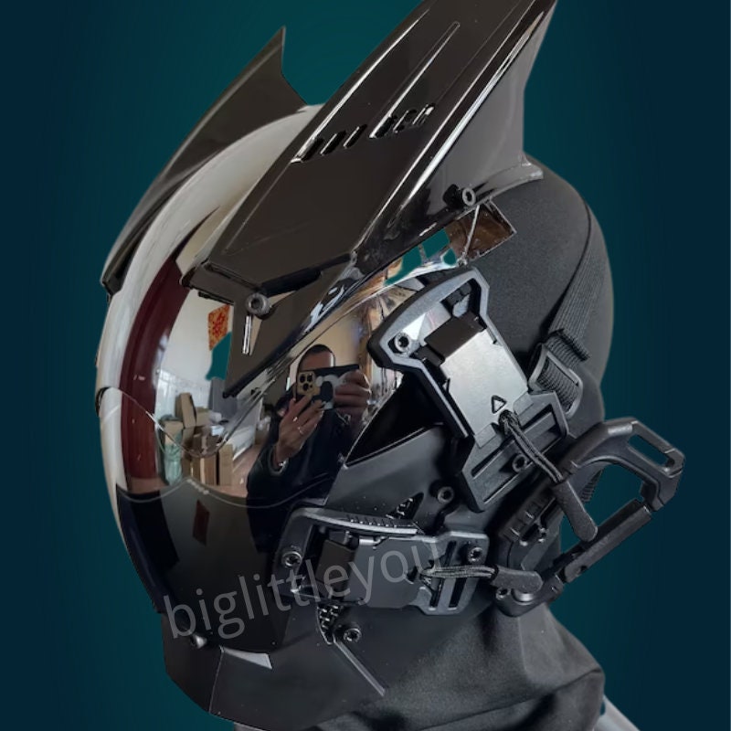 Cyberpunk 2077cyberpunkart Cosplay Mask Masquerade Mask - Etsy