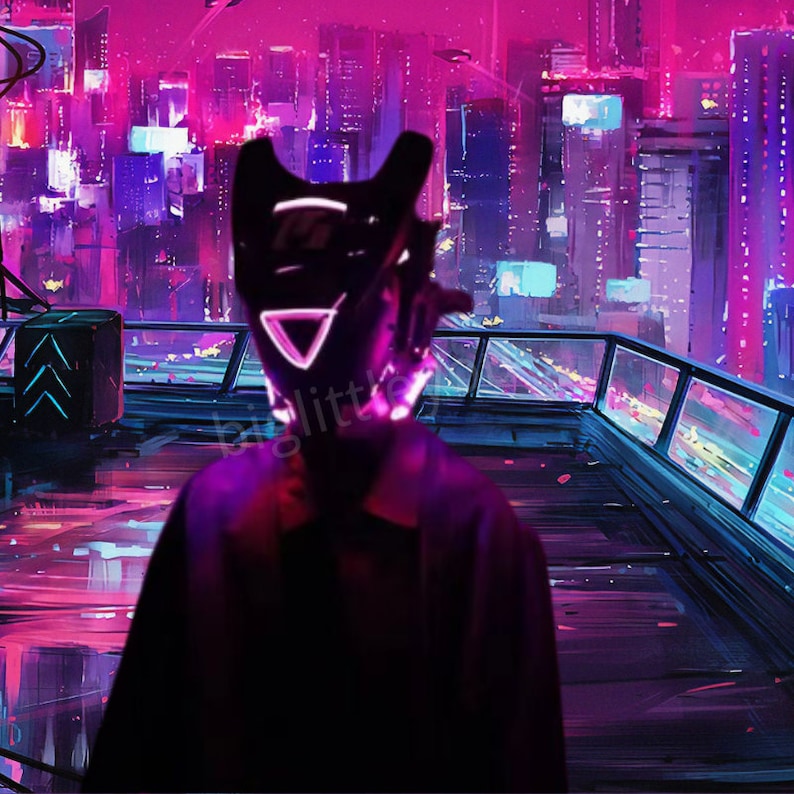 Cyberpunk 2077 Cyberpunk Mask Cyberpunk Cosplay Cyberpunk - Etsy